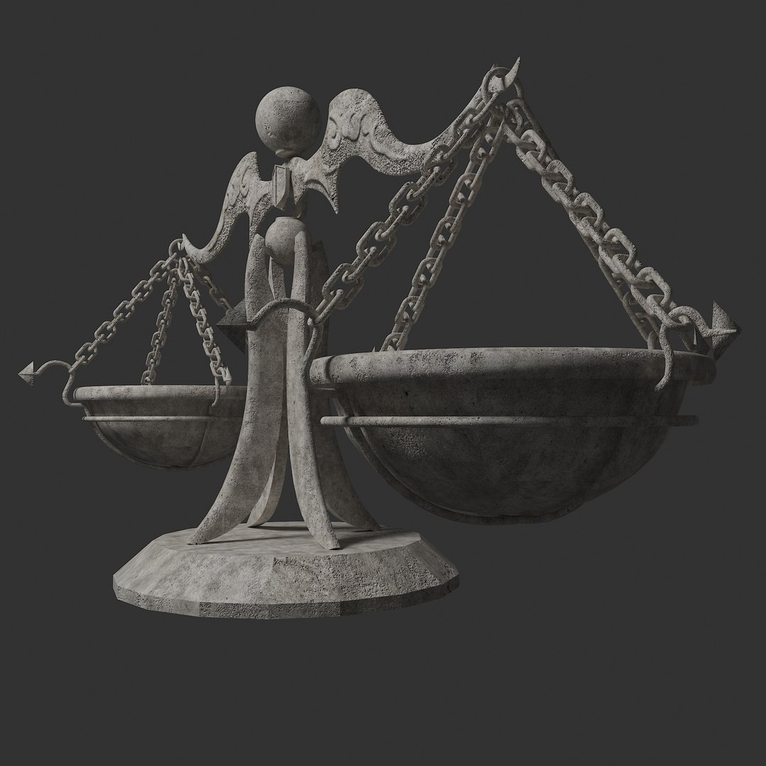 Libra Zodiac Statue 3D 3D Model - TurboSquid 1908294