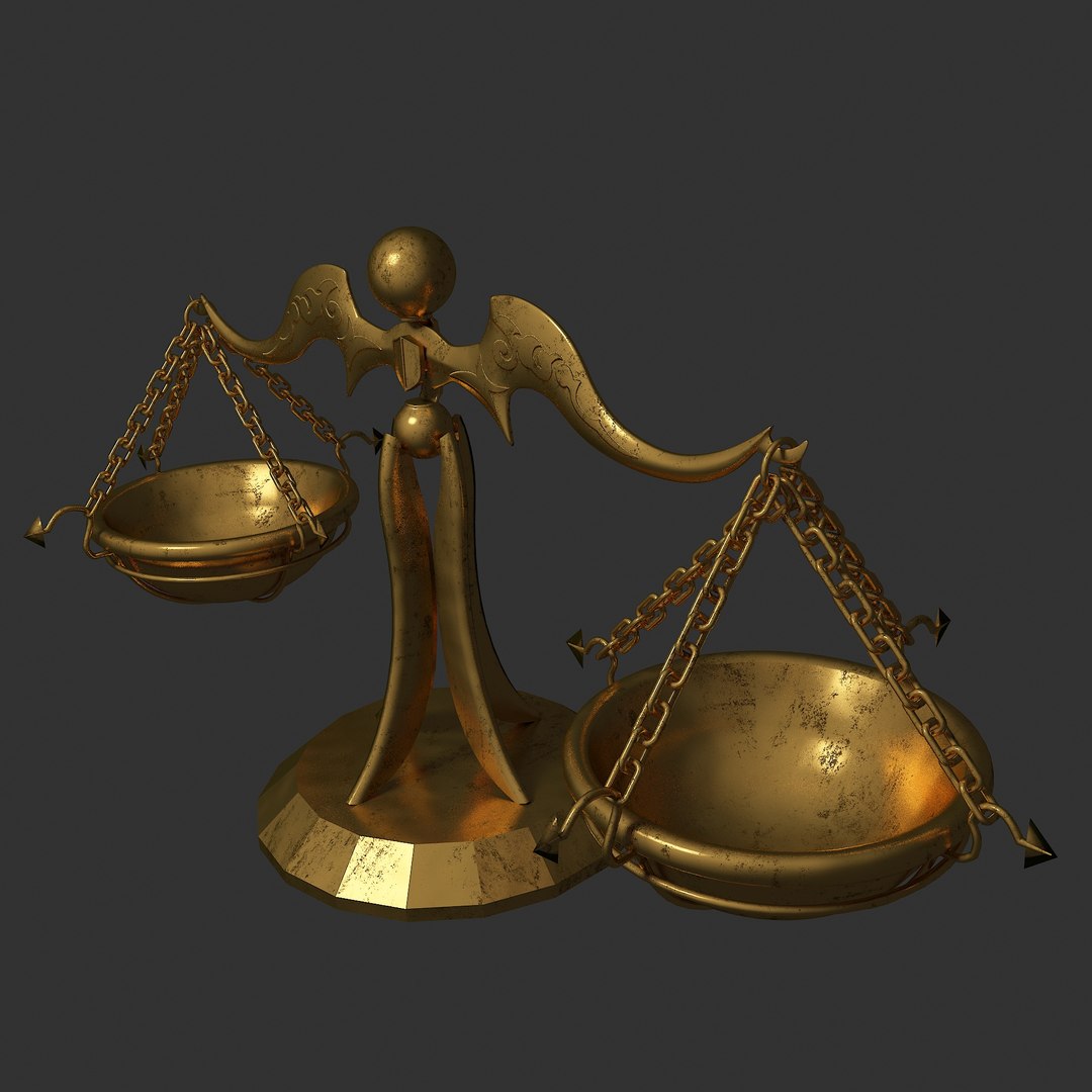 Libra Zodiac Statue 3D 3D Model - TurboSquid 1908294