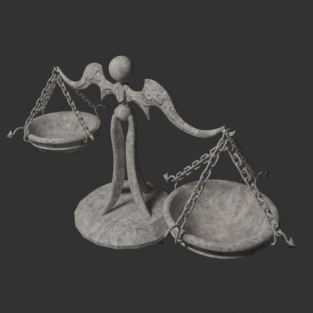 Libra Zodiac Statue 3D 3D Model - TurboSquid 1908294