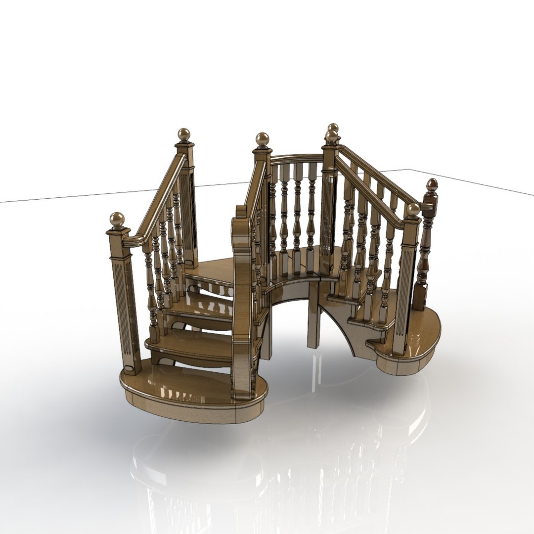 Solidworks Stairs 3d 3ds