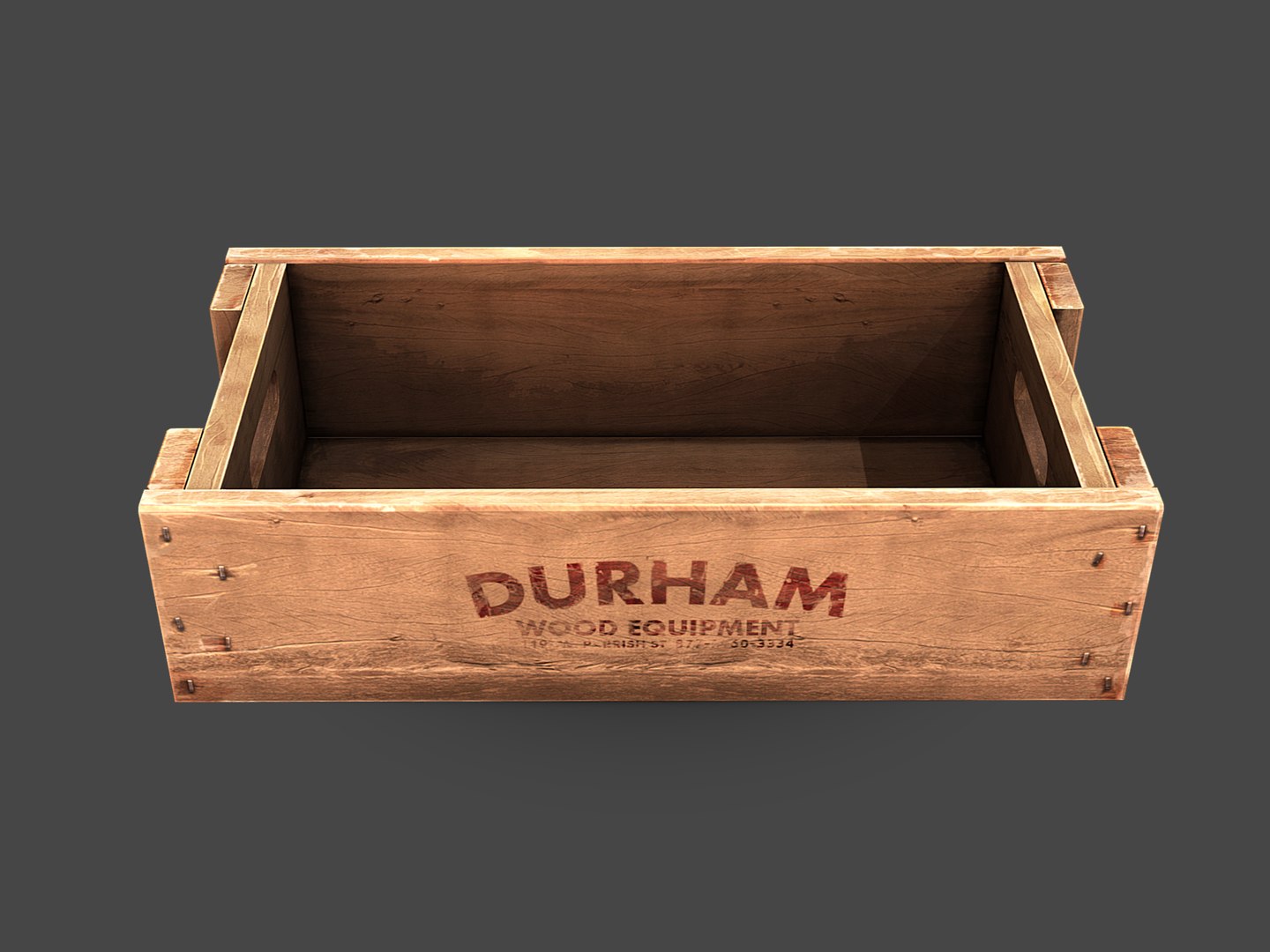 Crate Container 3D Model - TurboSquid 1626332