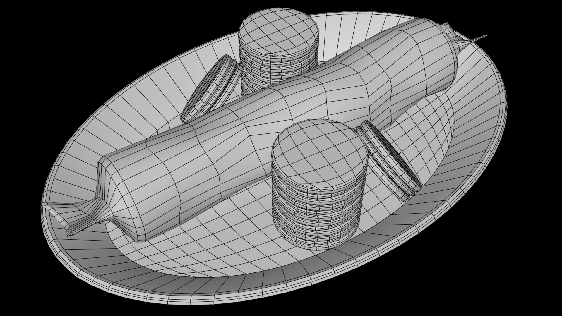 Oreo Biscuit Model - TurboSquid 1794626