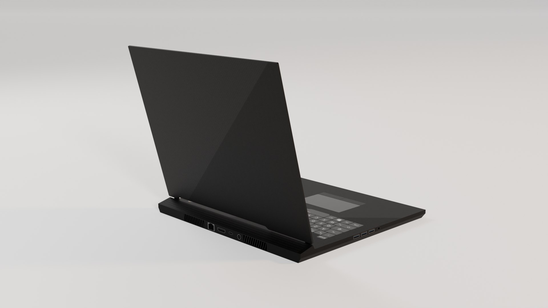 Low Poly Unbranded Laptop Model - TurboSquid 2182220