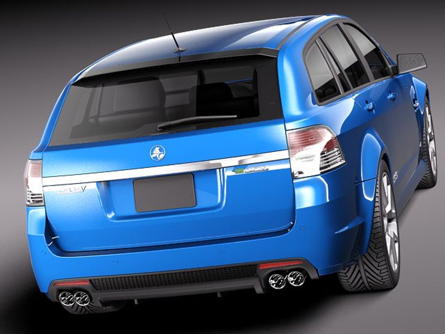 3d Model Of Holden Ve Ii Commodore