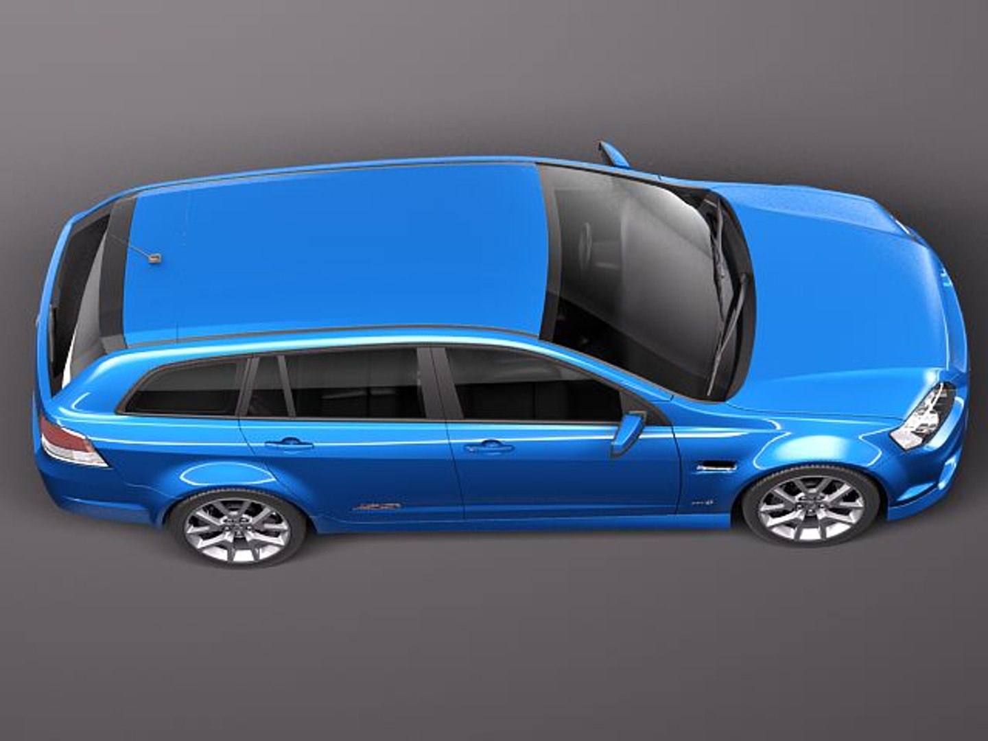3d Model Of Holden Ve Ii Commodore