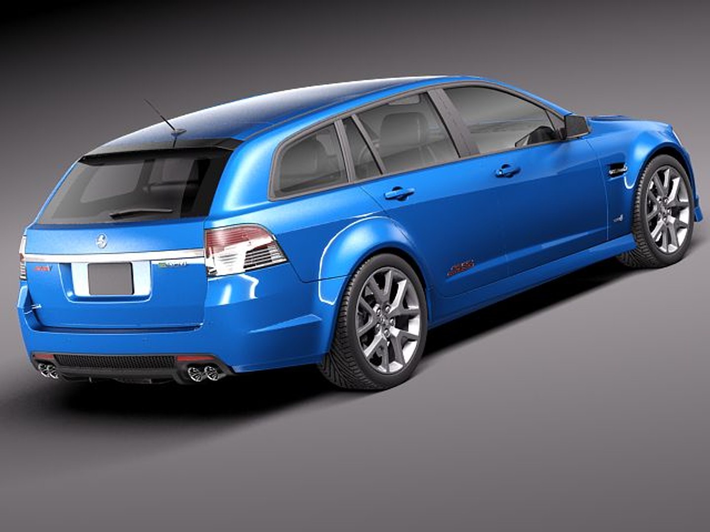 3d Model Of Holden Ve Ii Commodore