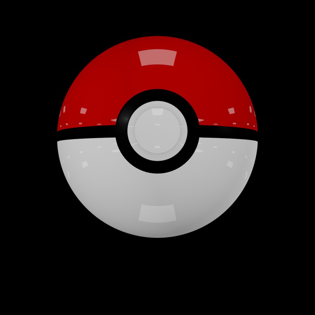 Pokemon Ball 3D - TurboSquid 1326676