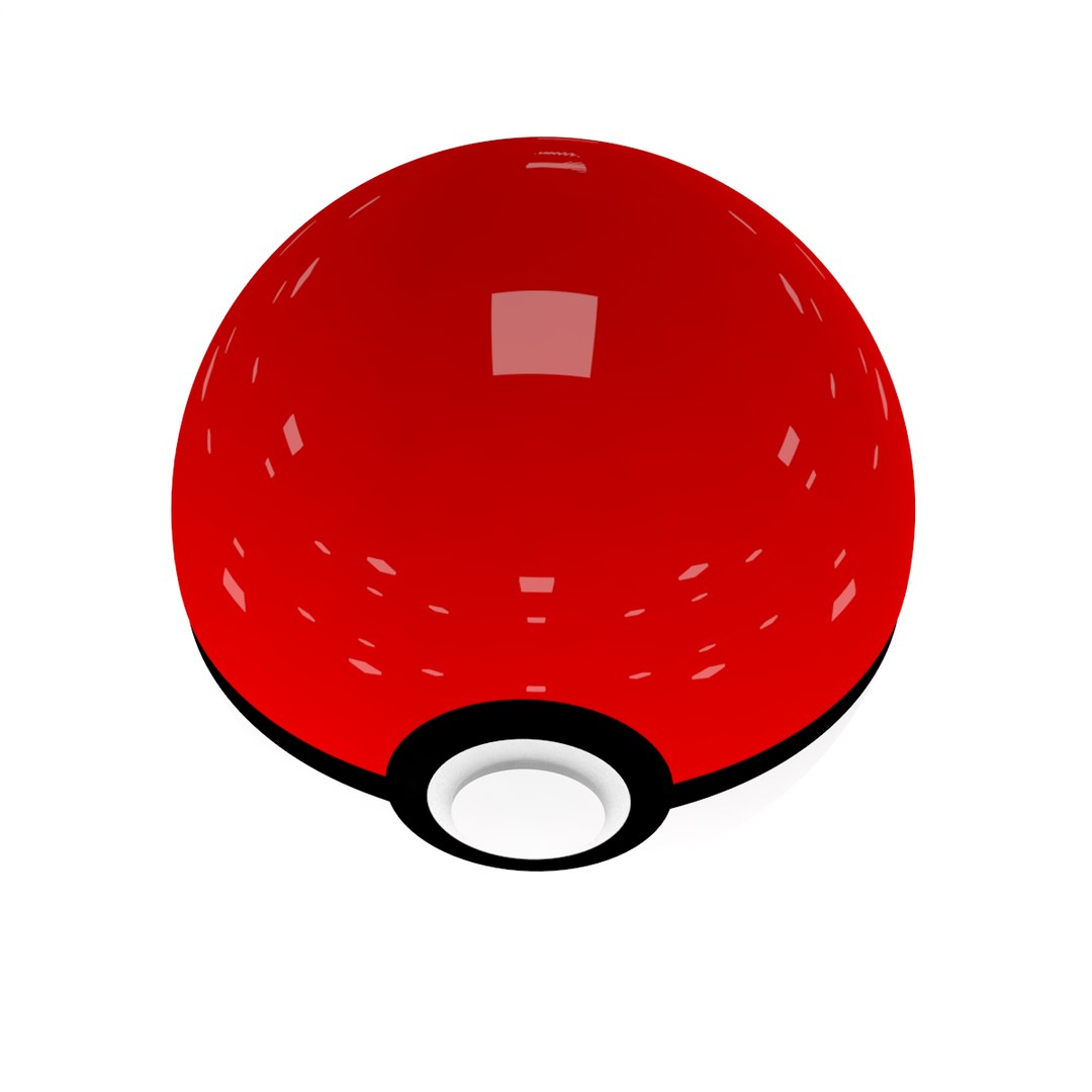 Pokemon Ball 3D - TurboSquid 1326676