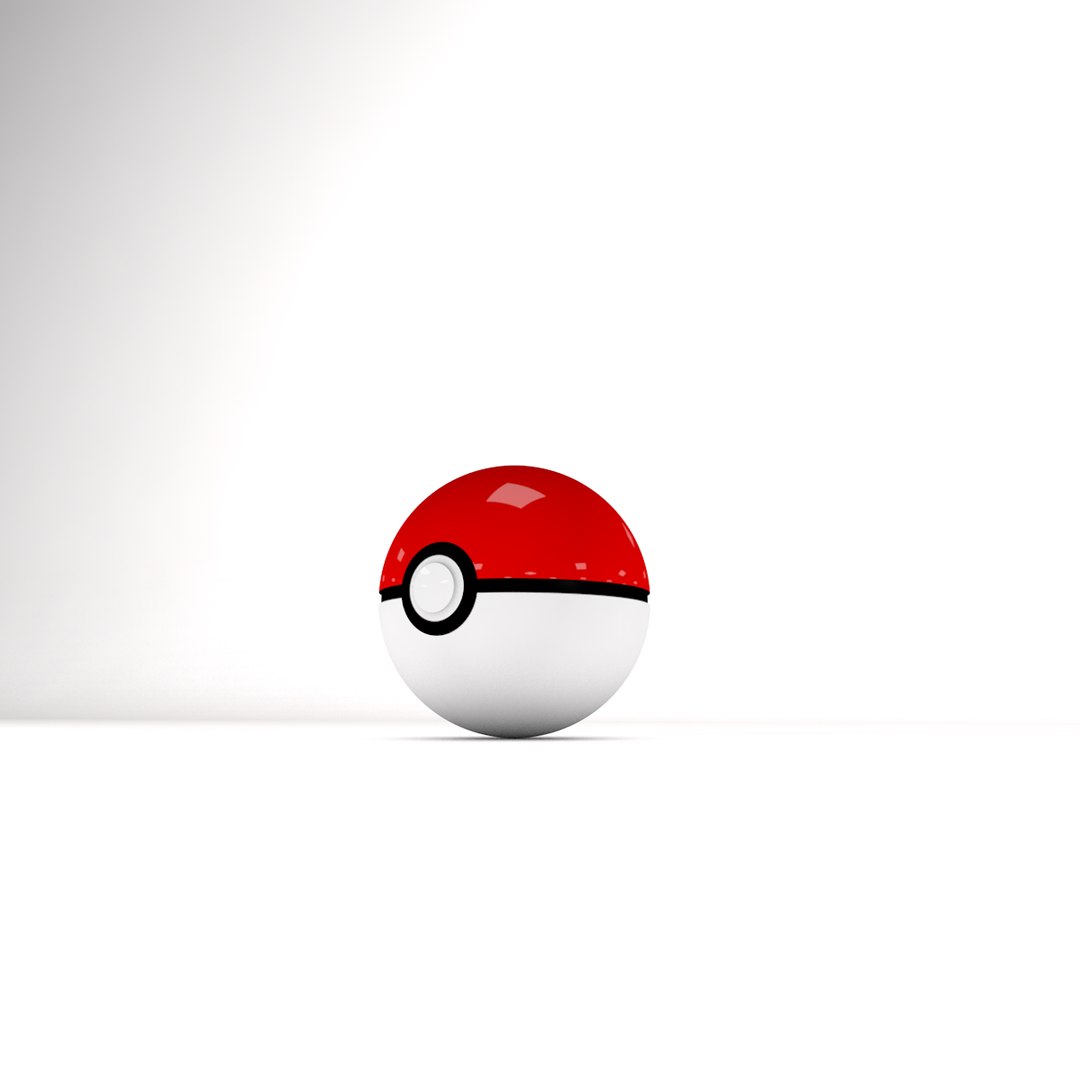 Pokemon Ball 3D - TurboSquid 1326676