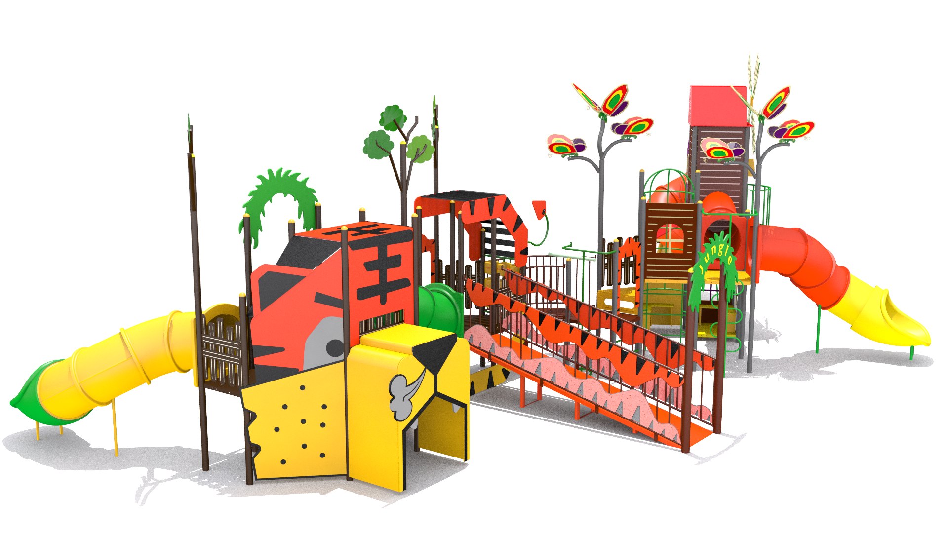 Tiger Tigriss Playground Model - TurboSquid 1779251