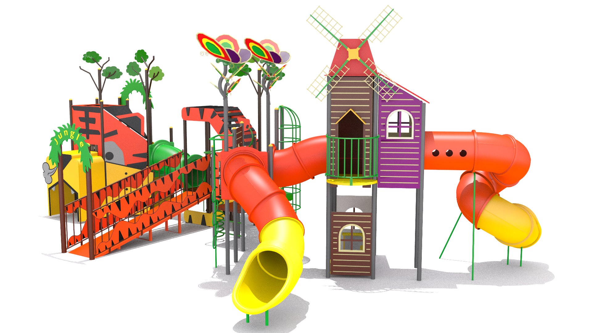 Tiger Tigriss Playground Model - TurboSquid 1779251