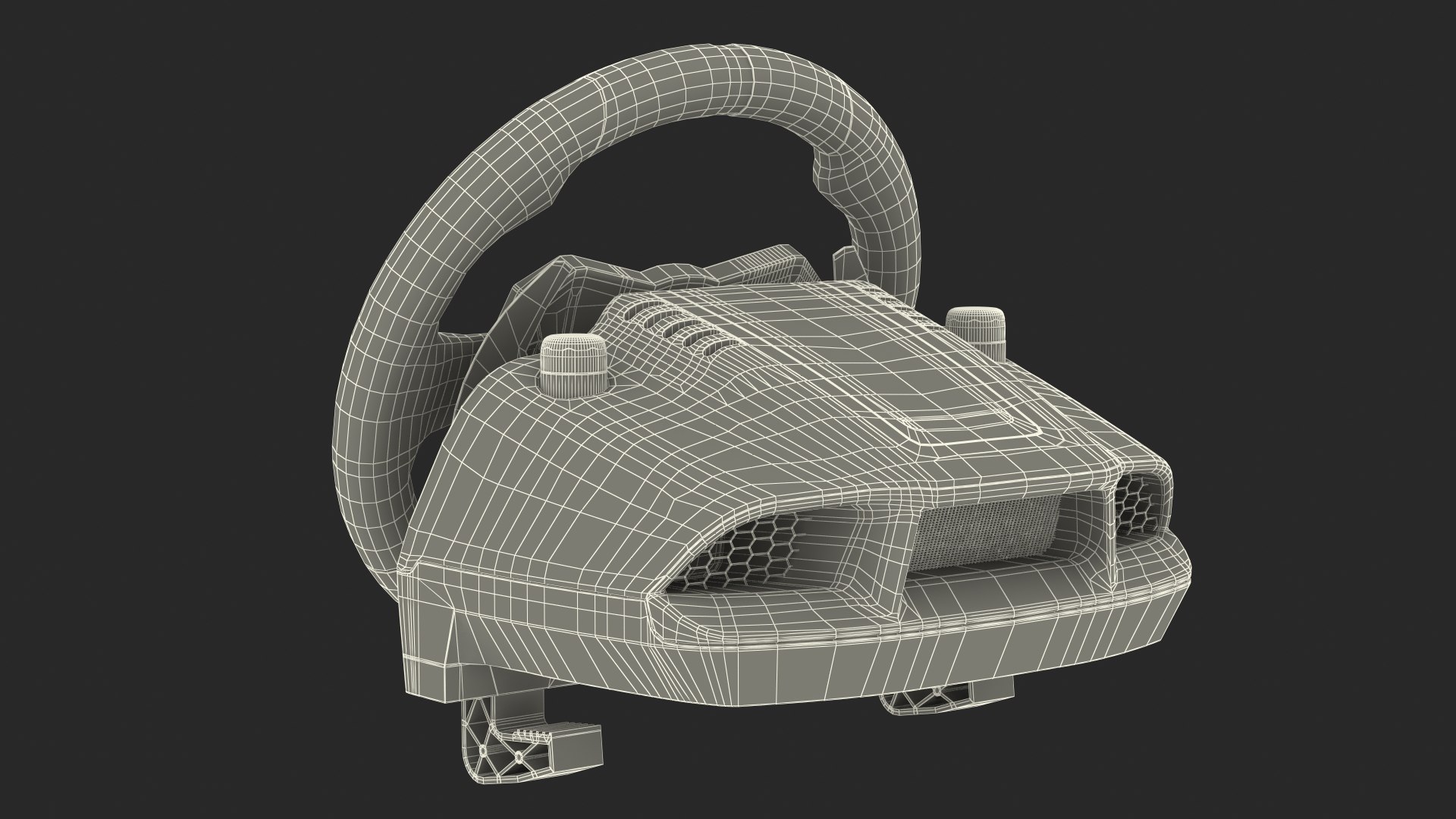 Driving Game Device Wheel 3D model - TurboSquid 2112972