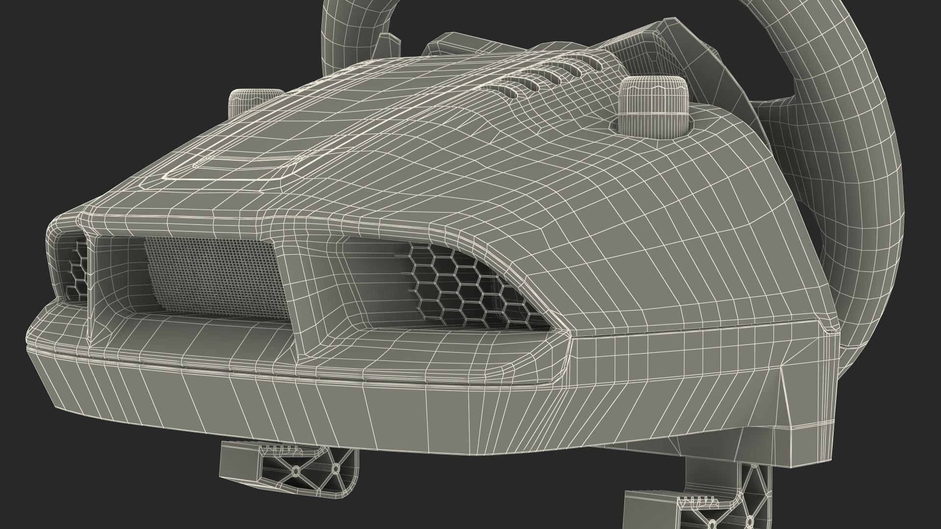 Driving Game Device Wheel 3D model - TurboSquid 2112972