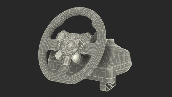 modelo 3d Rueda de dispositivo de juego de conducción - TurboSquid 2112972