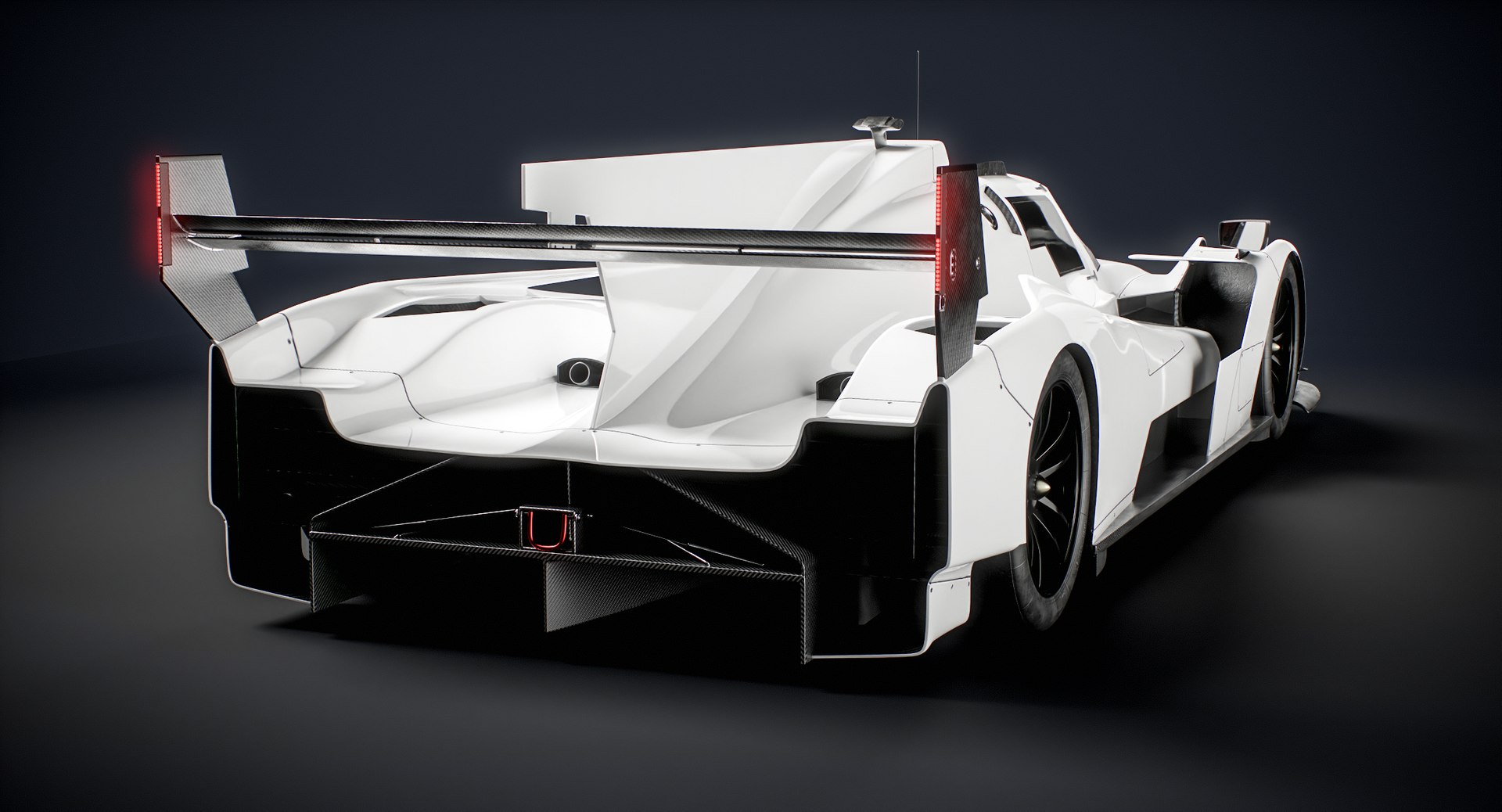 Cadillac V-LMDh Hypercar IMSA Season 2023 White Mockup model ...