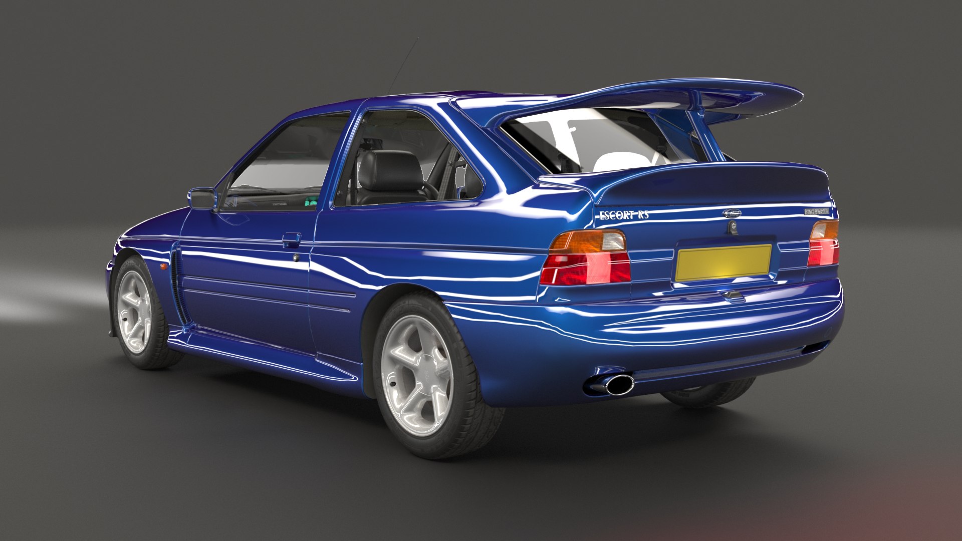 Ford Escort RS Cosworth 1996 3D Model - TurboSquid 2266120