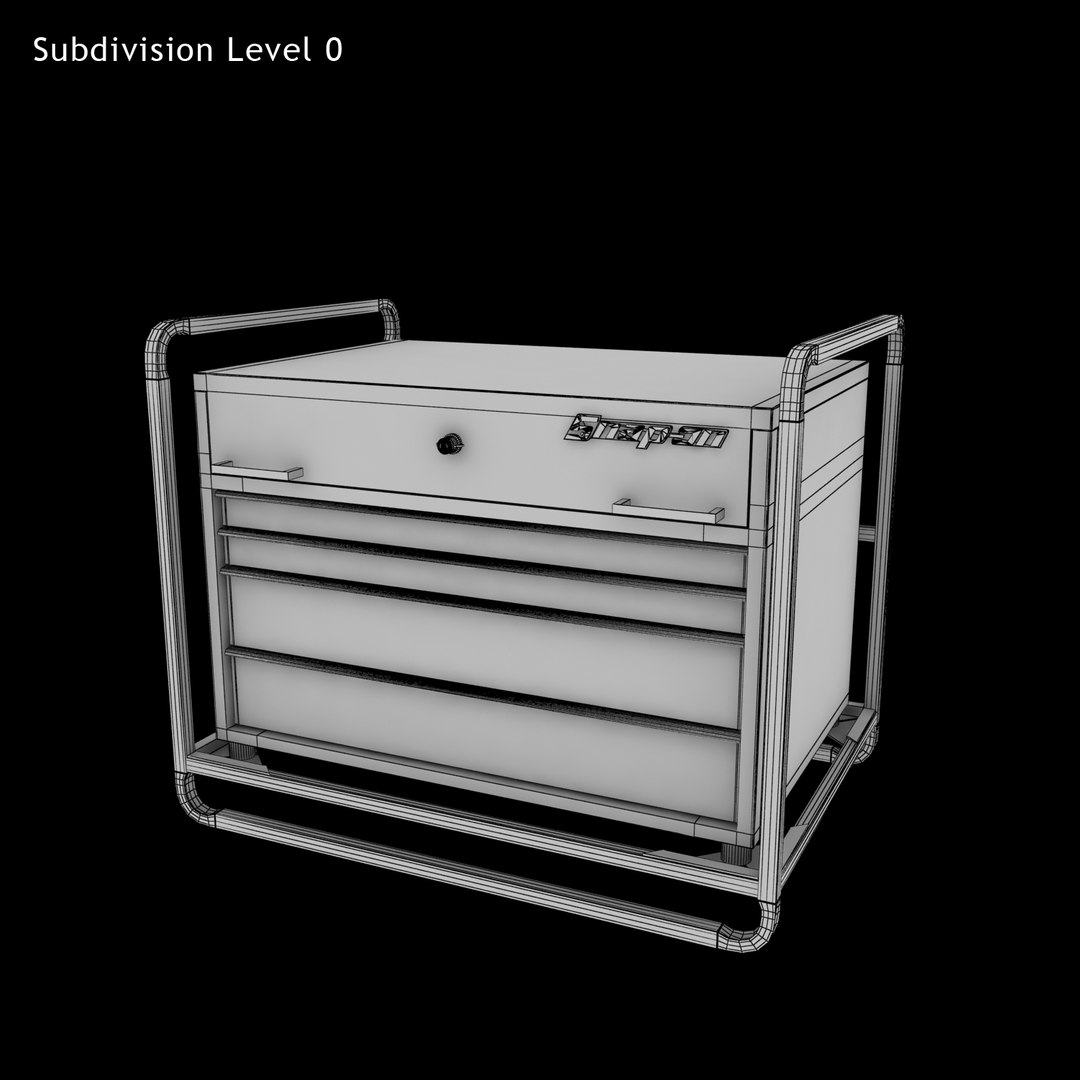 3d Road Chest Model