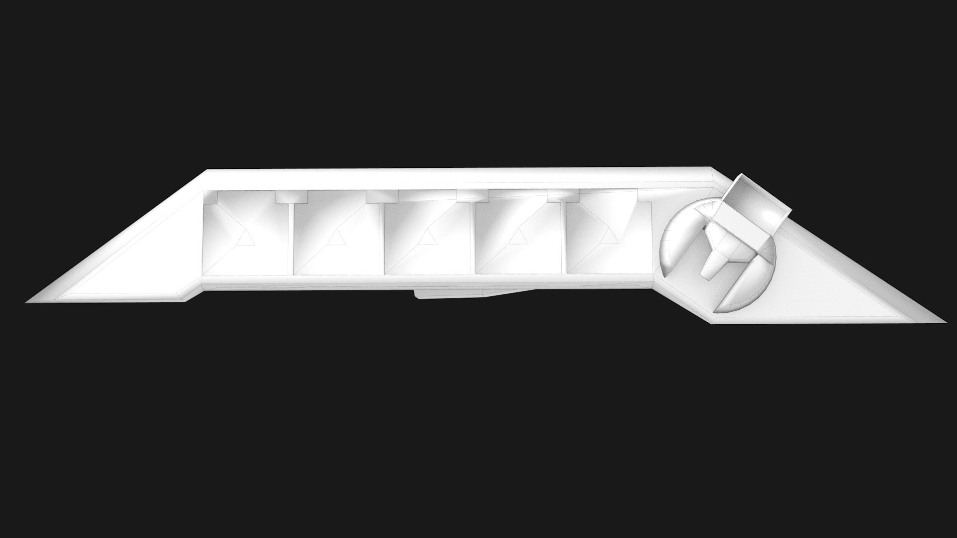 Jack Atlas Duel Disk Yugioh Anime Low Poly 3d Model 3d Model