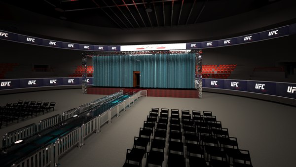 UFC 아레나 3D 모델 - TurboSquid 1420565