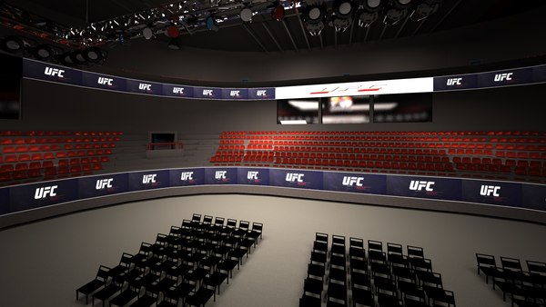 modelo 3d UFC ARENA - TurboSquid 1420565