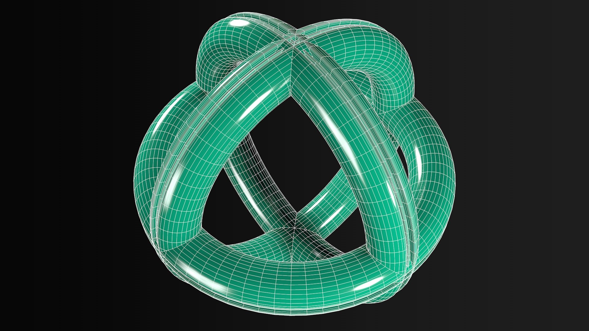 3D Spherical Abstract Ring - TurboSquid 1701477