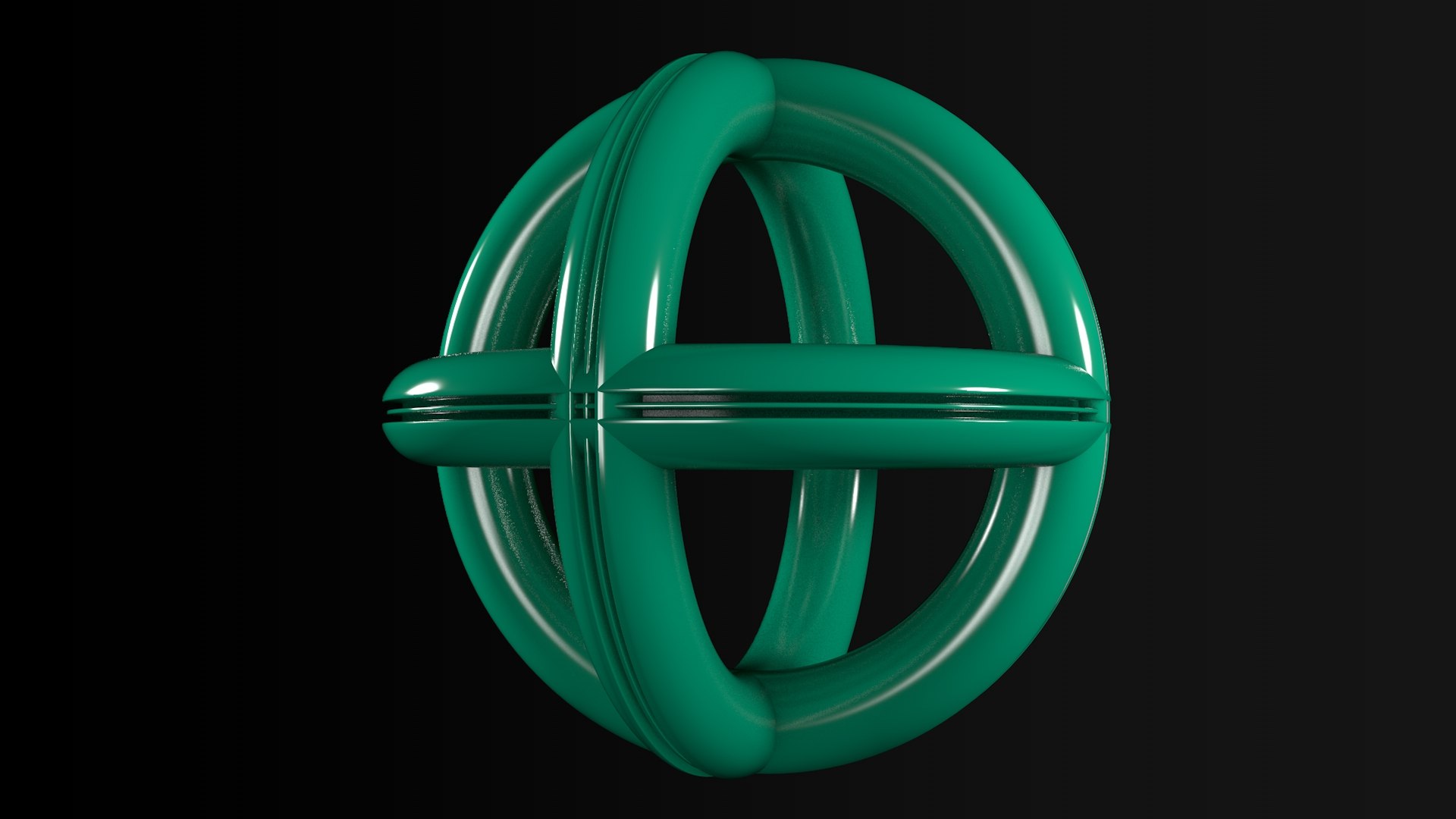 3D Spherical Abstract Ring - TurboSquid 1701477