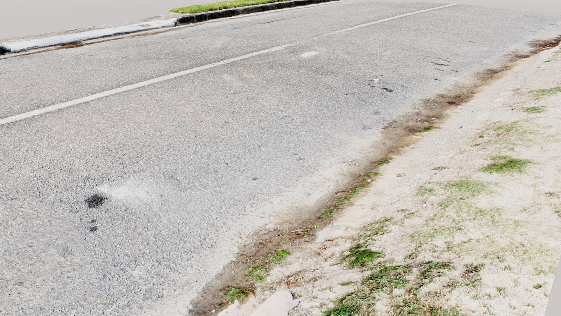 3D Scan Tarmac Road Street - TurboSquid 1350918