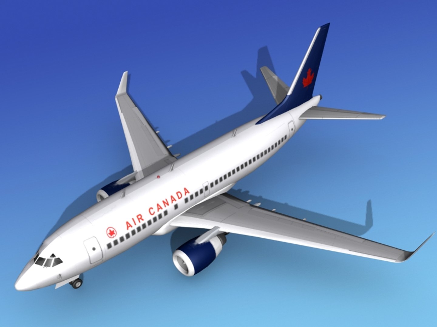 Boeing 737-700 737 737-700er 3d Max