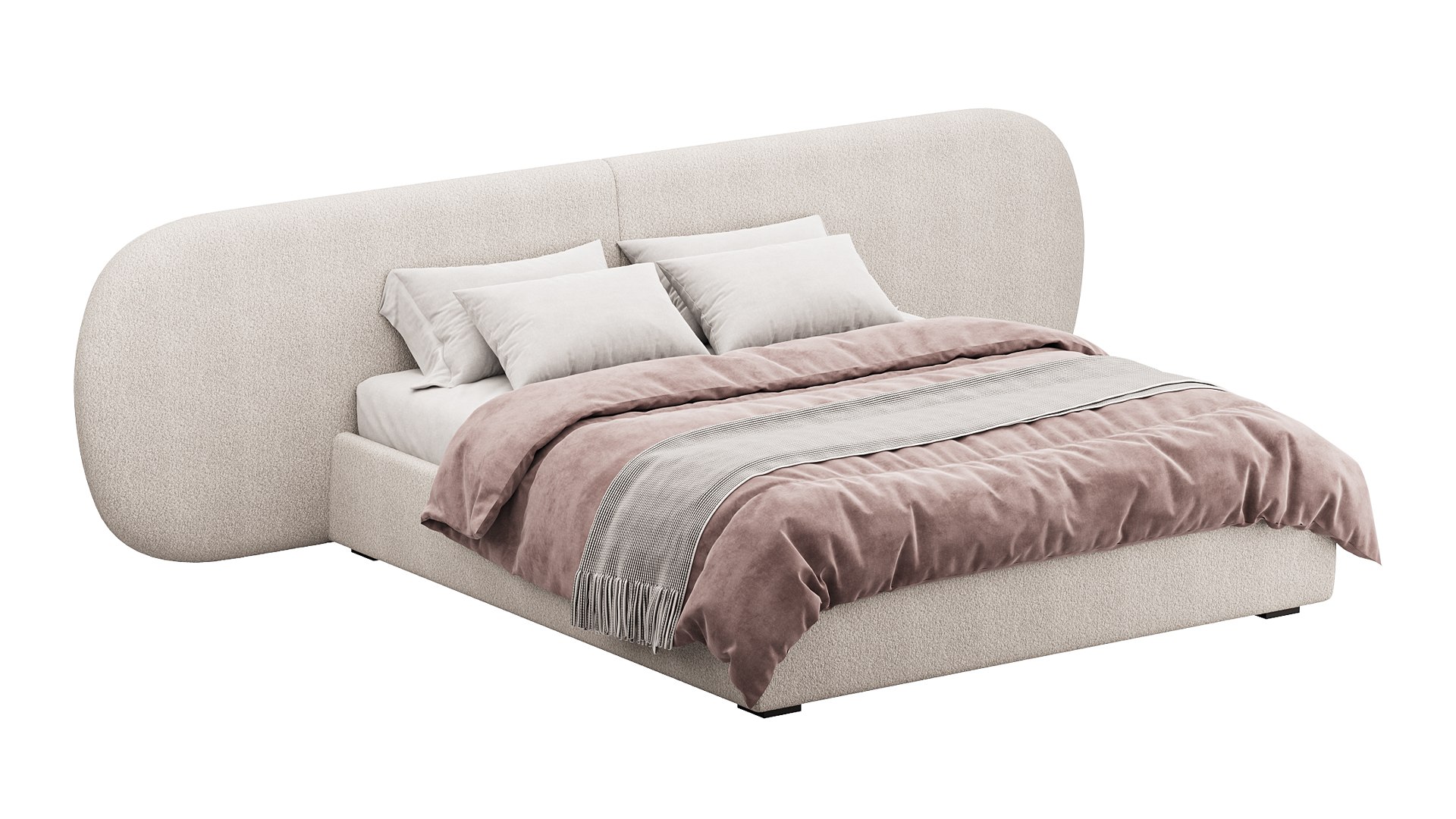 3D Model Bed Malbina - TurboSquid 2325664