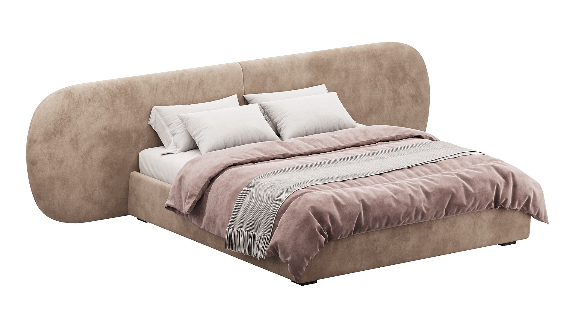 3D Model Bed Malbina - TurboSquid 2325664