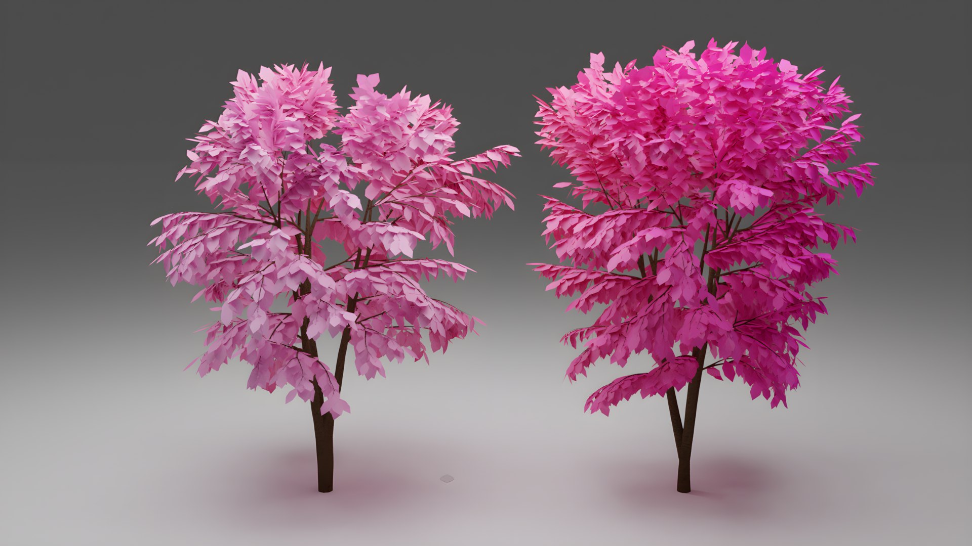 3D Model Japan Stylized Trees - TurboSquid 2140630