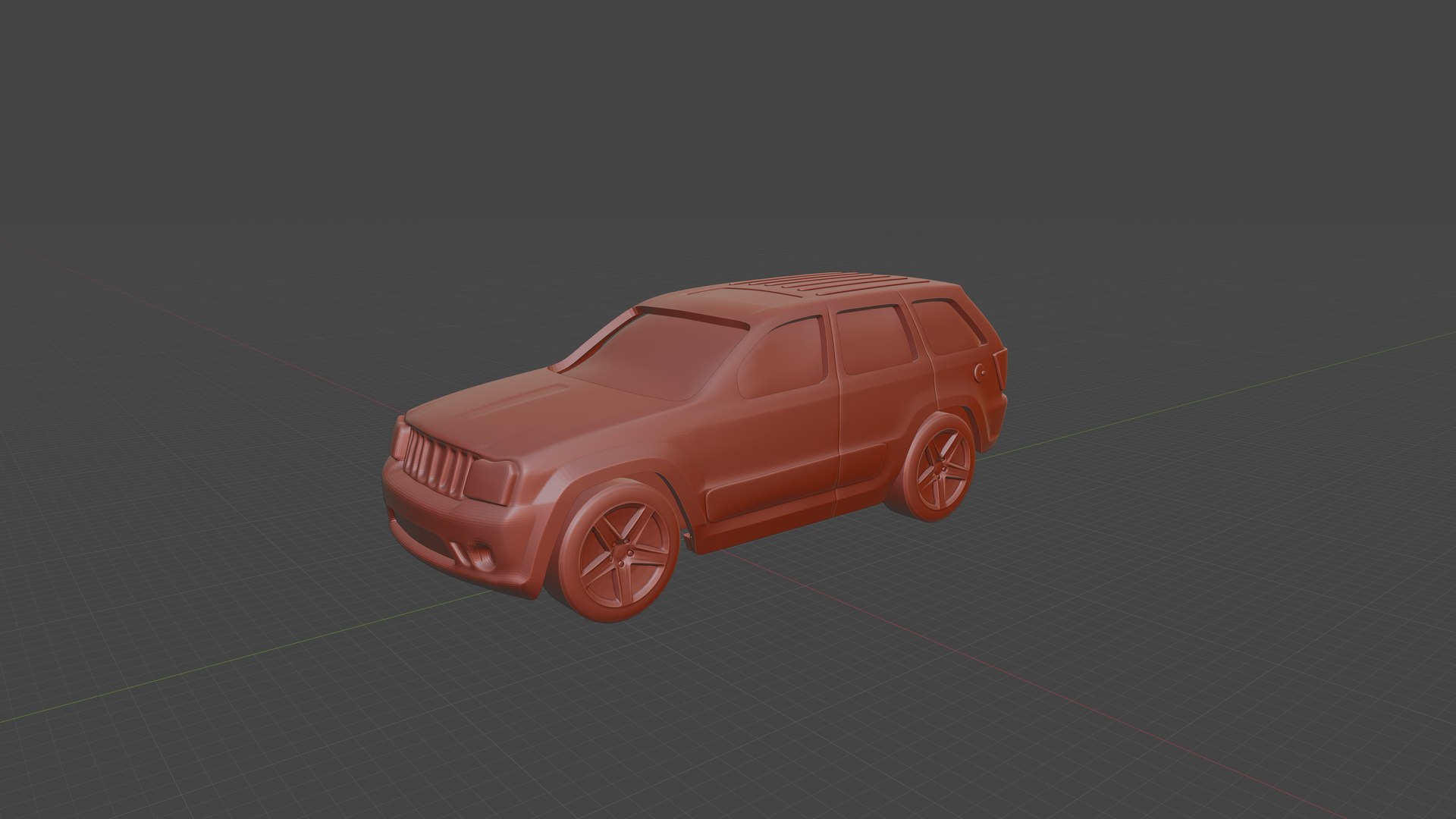 Jeep Grend Cherokee For 3d Printing Model - TurboSquid 2223768