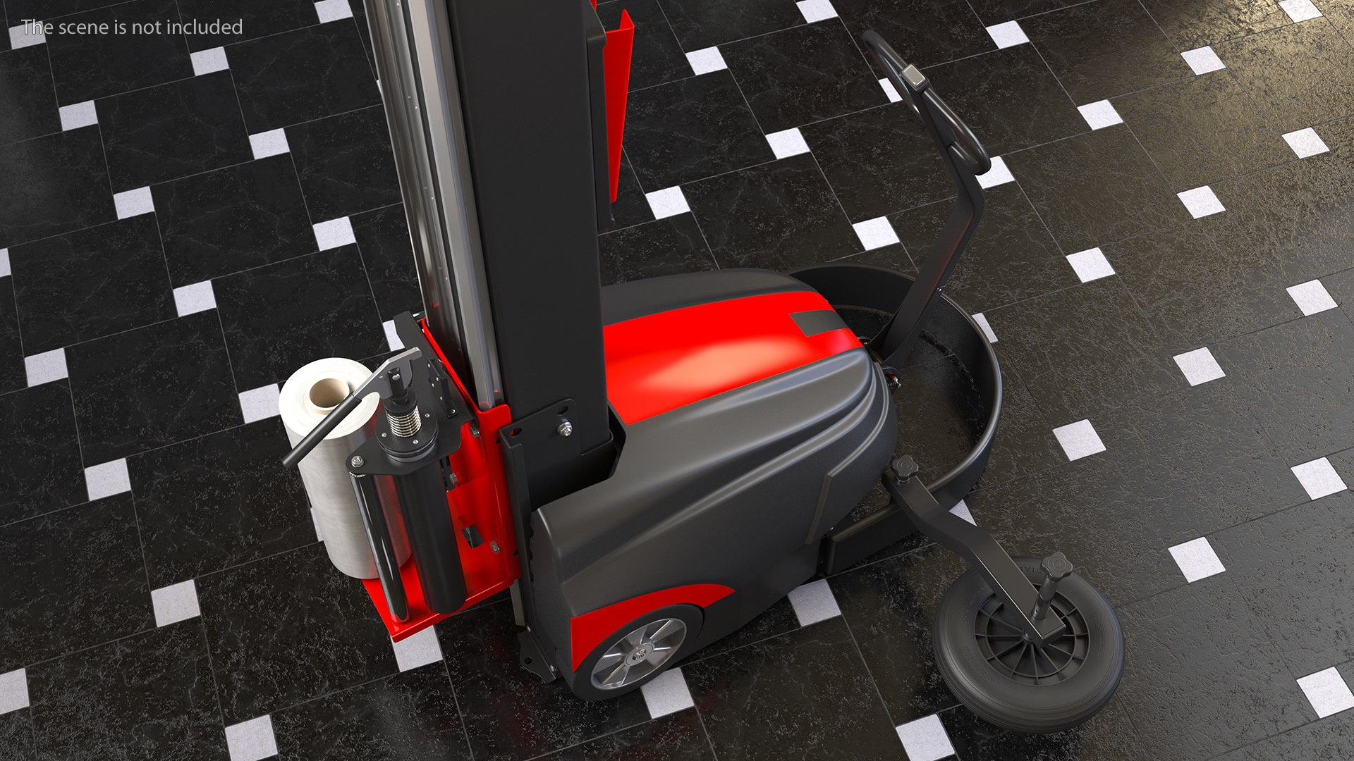 3D Model Mobile Pallet Stretch Wrapping - TurboSquid 1664972