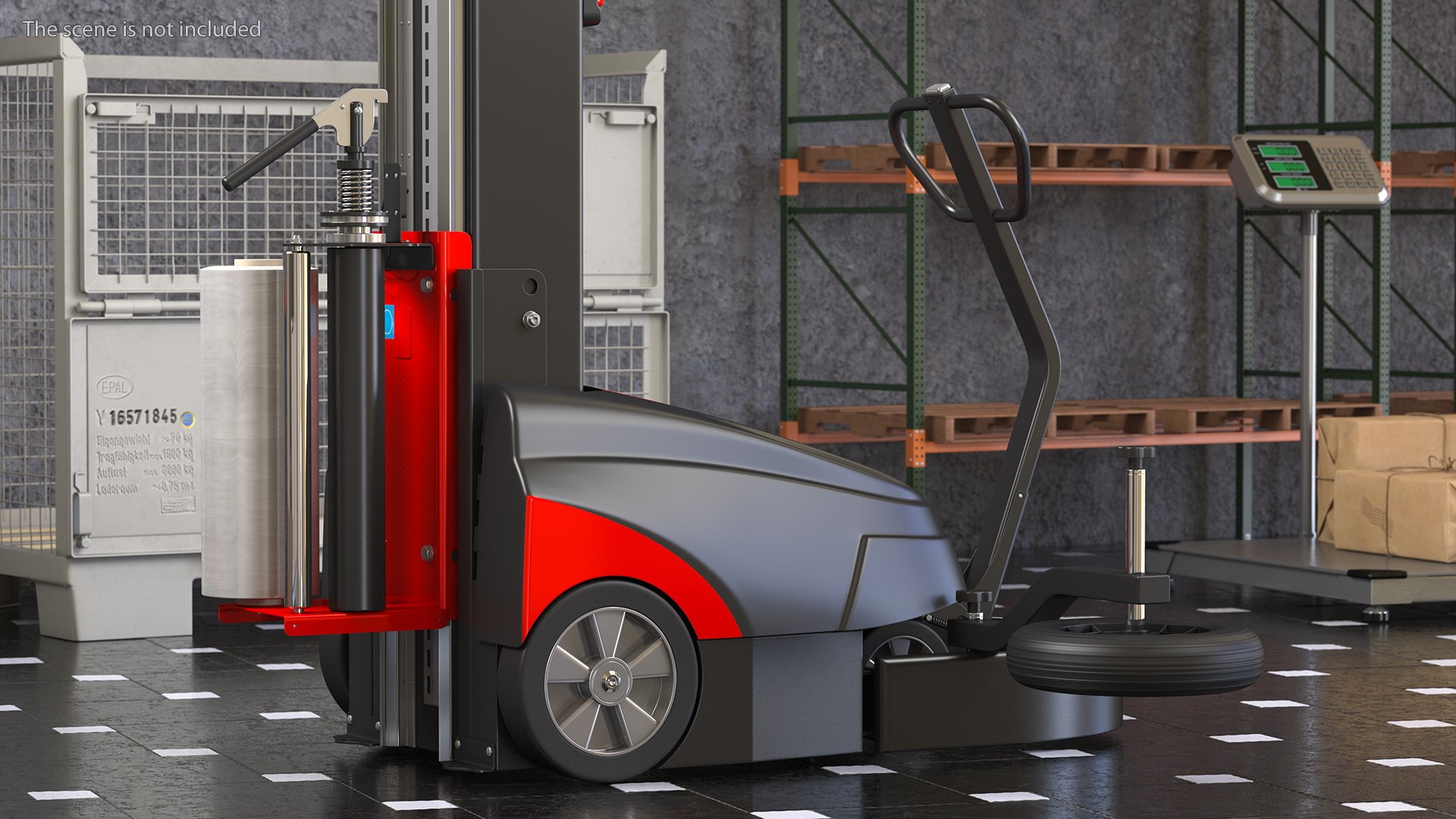 3D Model Mobile Pallet Stretch Wrapping - TurboSquid 1664972