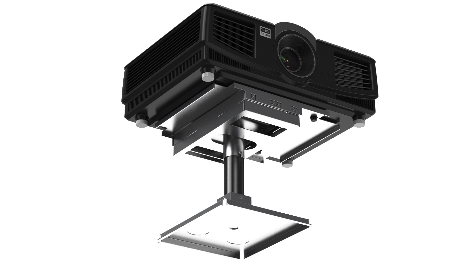 3D Detailed Projector - TurboSquid 2067711