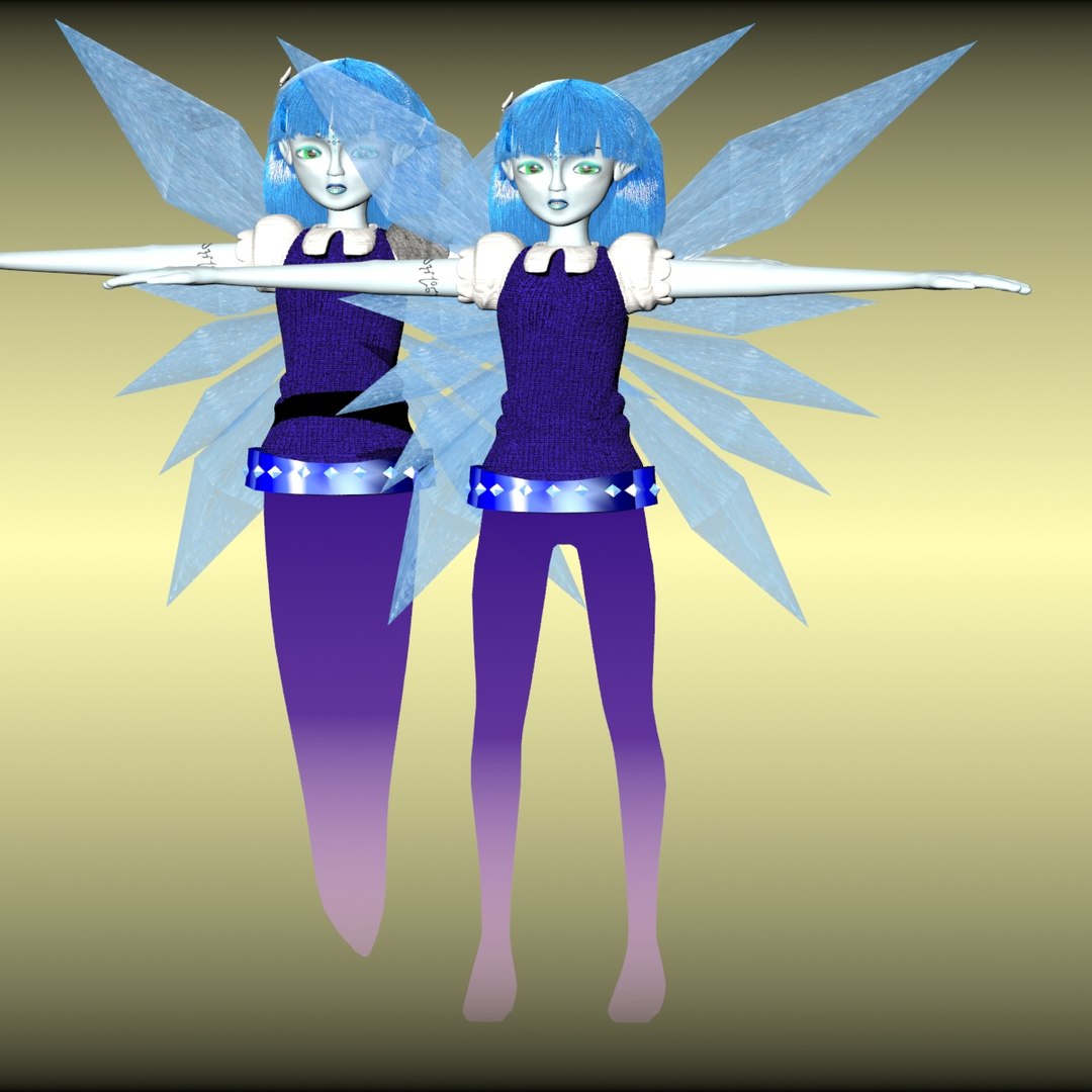 3d Model Of Nebula Girl