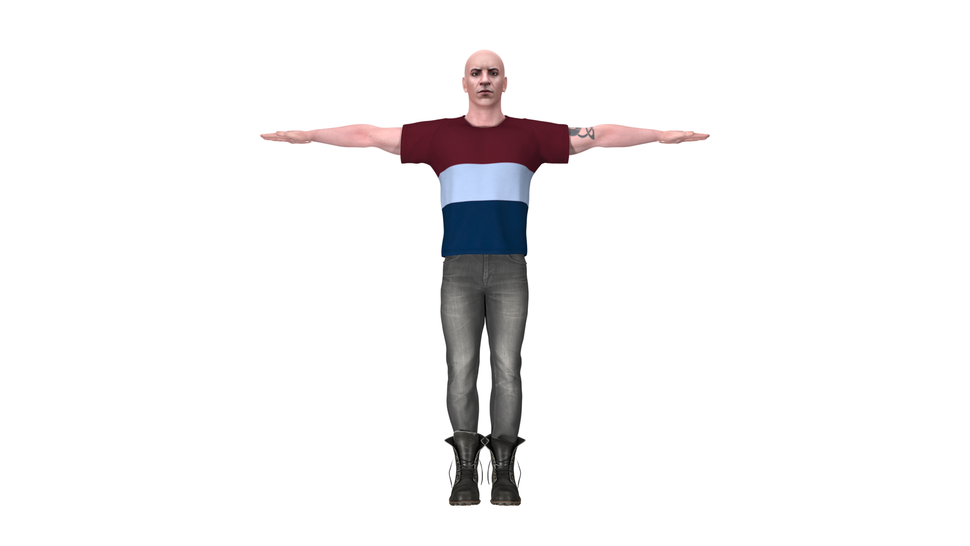 3D Vin Diesel Maya-2020-RIG - TurboSquid 2344094