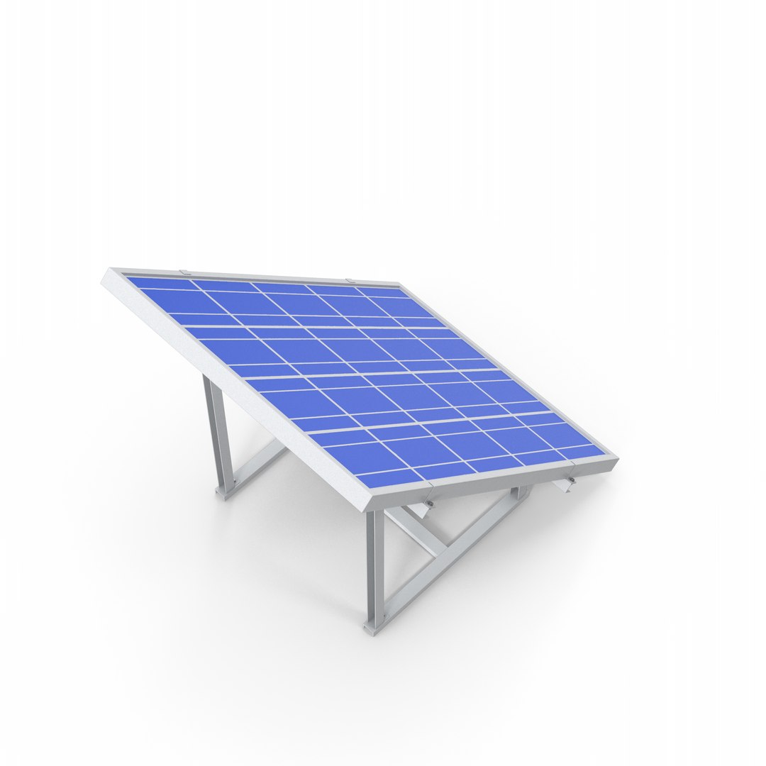 3D Solar Panel Model - TurboSquid 2185009