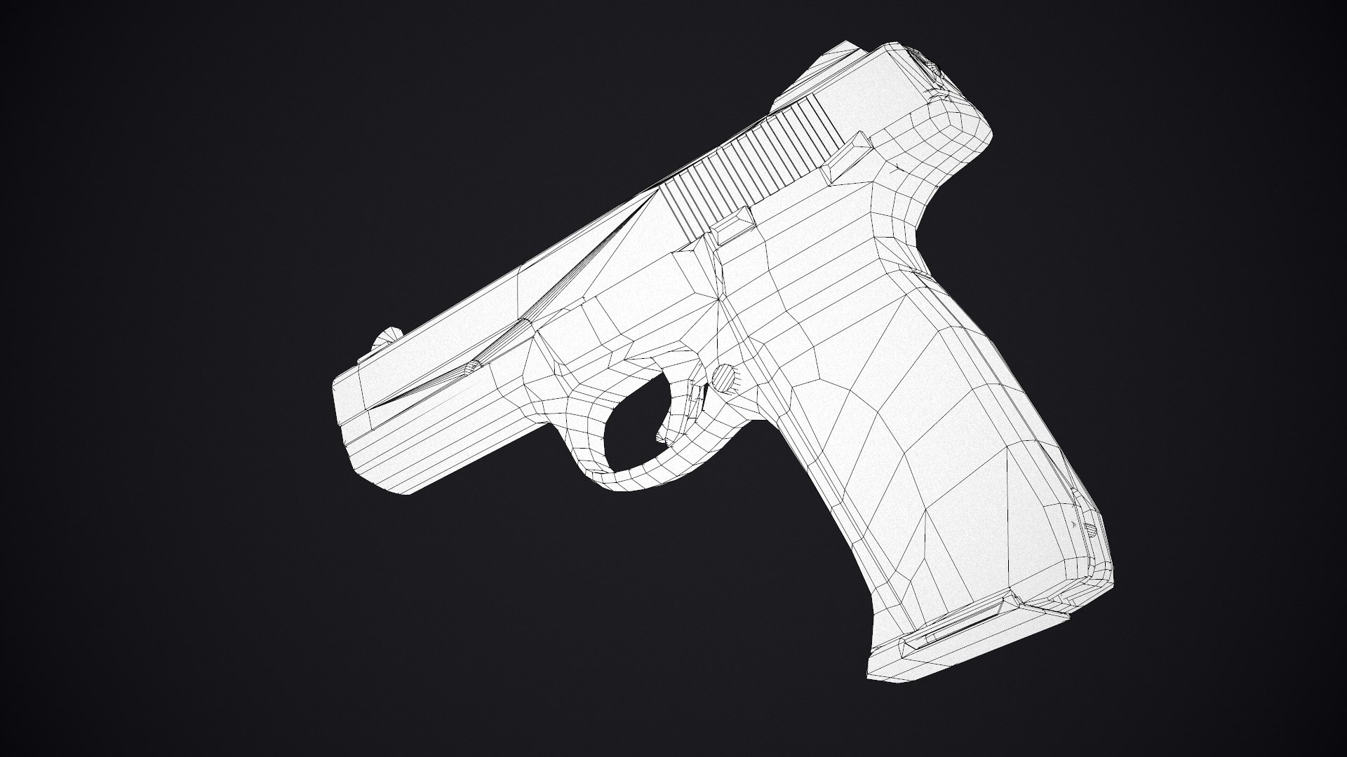 3D Ruger Gun - TurboSquid 1500627