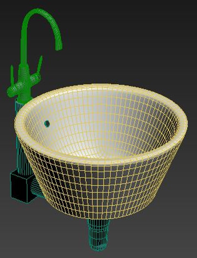 3D Model Basin - TurboSquid 1285148