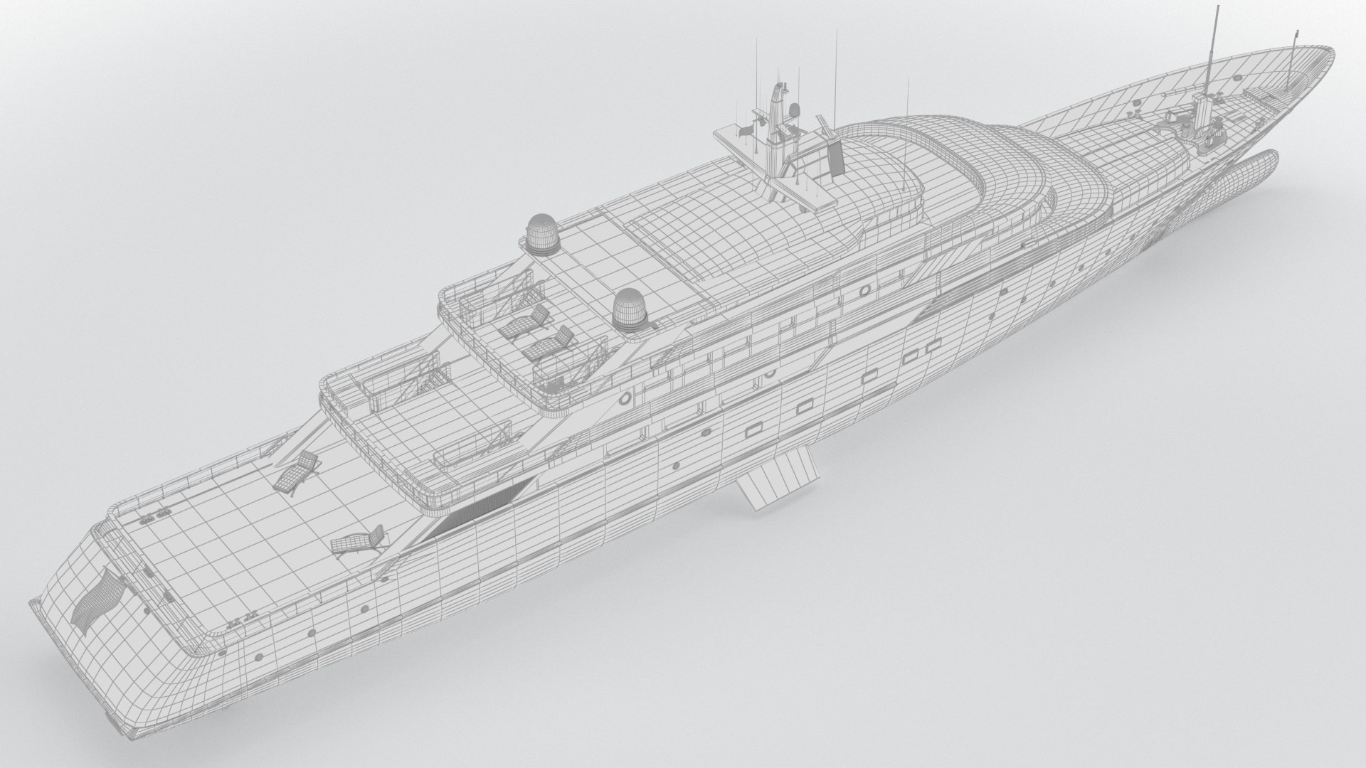 3D Arka Yacht Model - TurboSquid 2251720