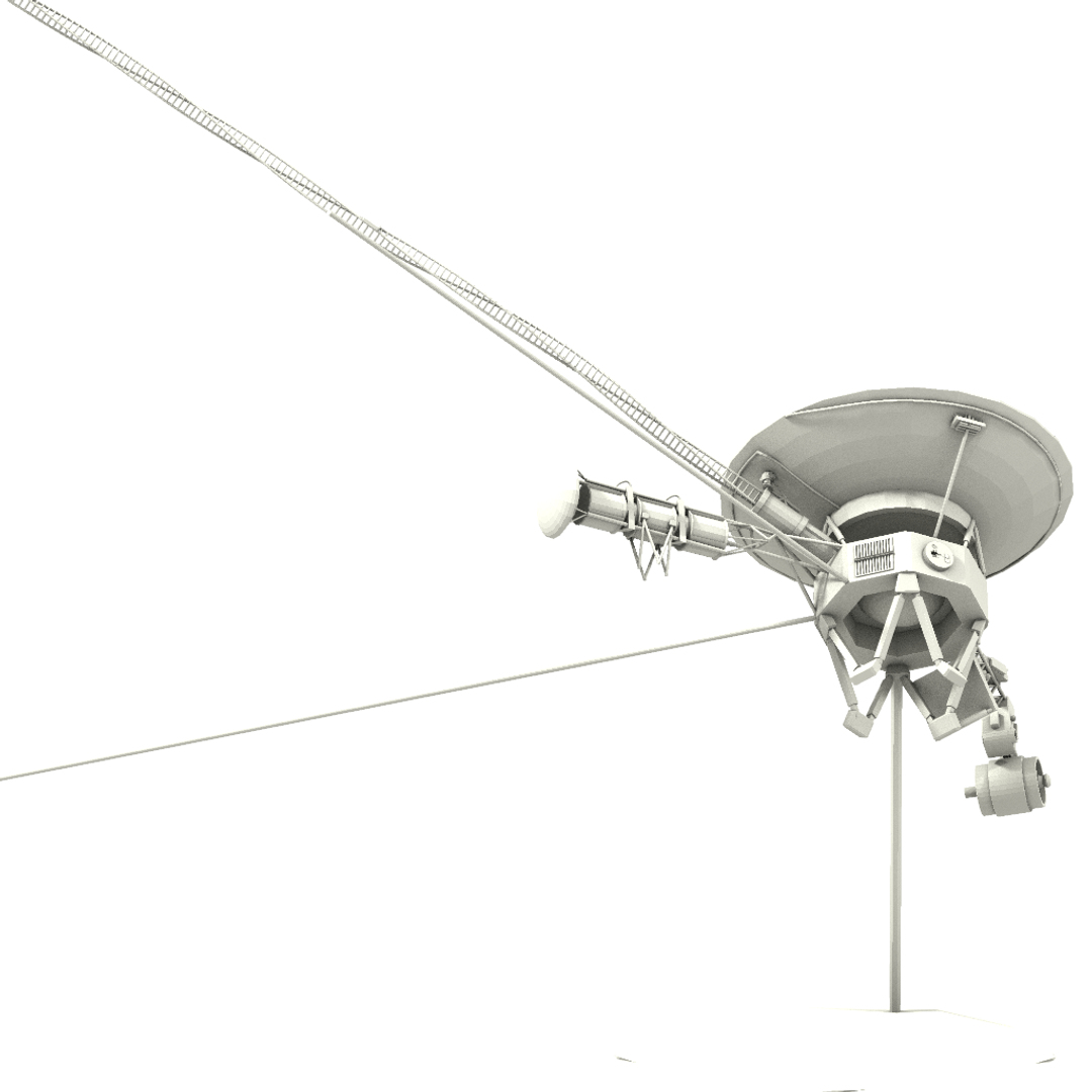 3d model space voyager1