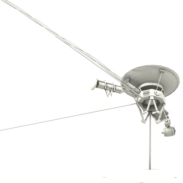 3d model space voyager1