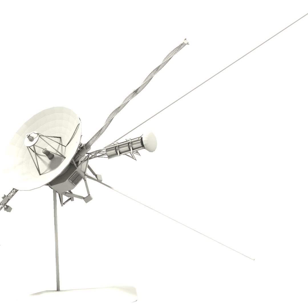 3d model space voyager1