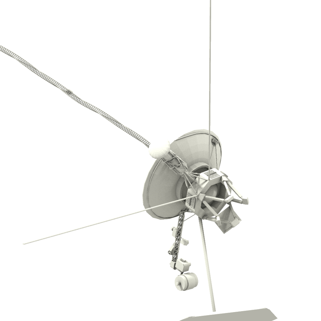 3d model space voyager1