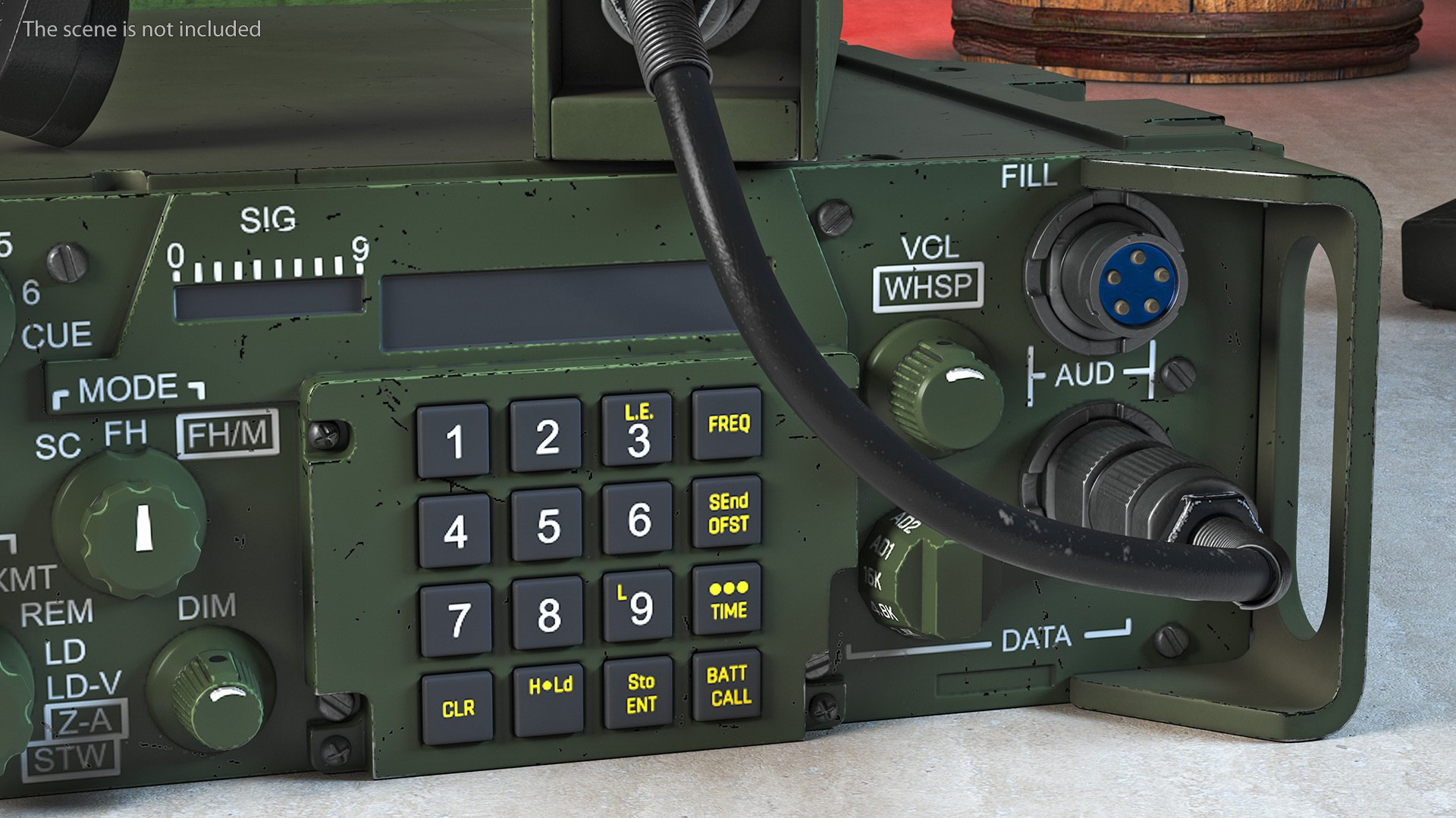 Military Radio Green 3D Model - TurboSquid 2098044