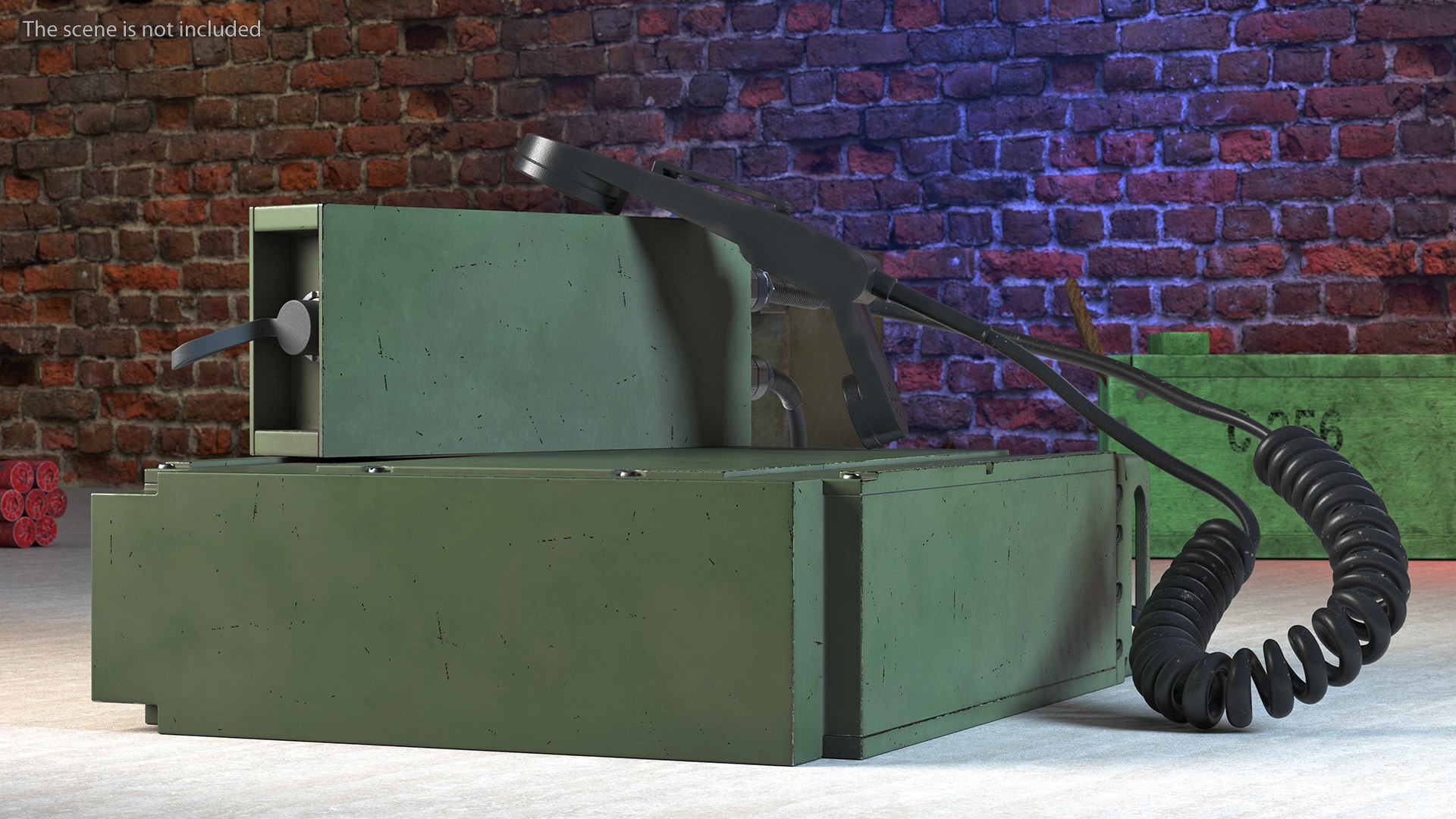 Military Radio Green 3D Model - TurboSquid 2098044