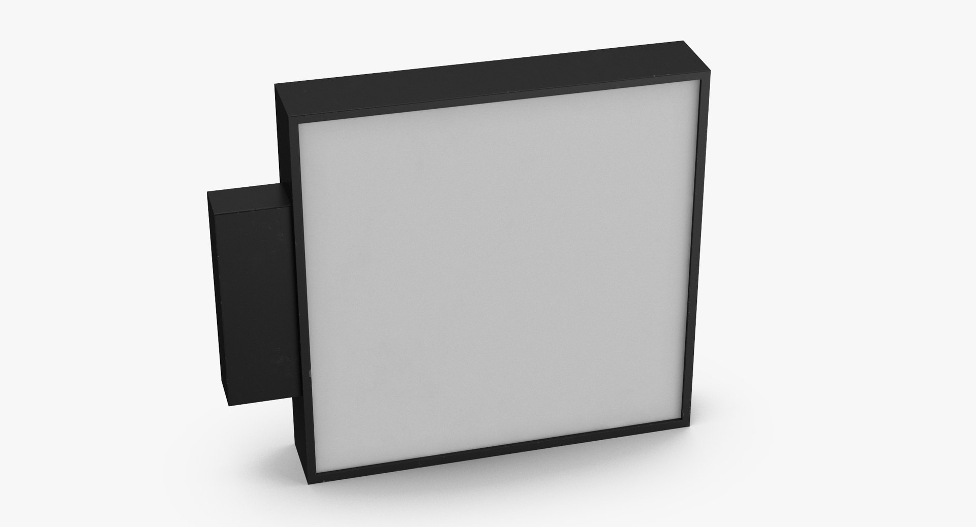 Storefront Sign 04 Model - TurboSquid 1223334