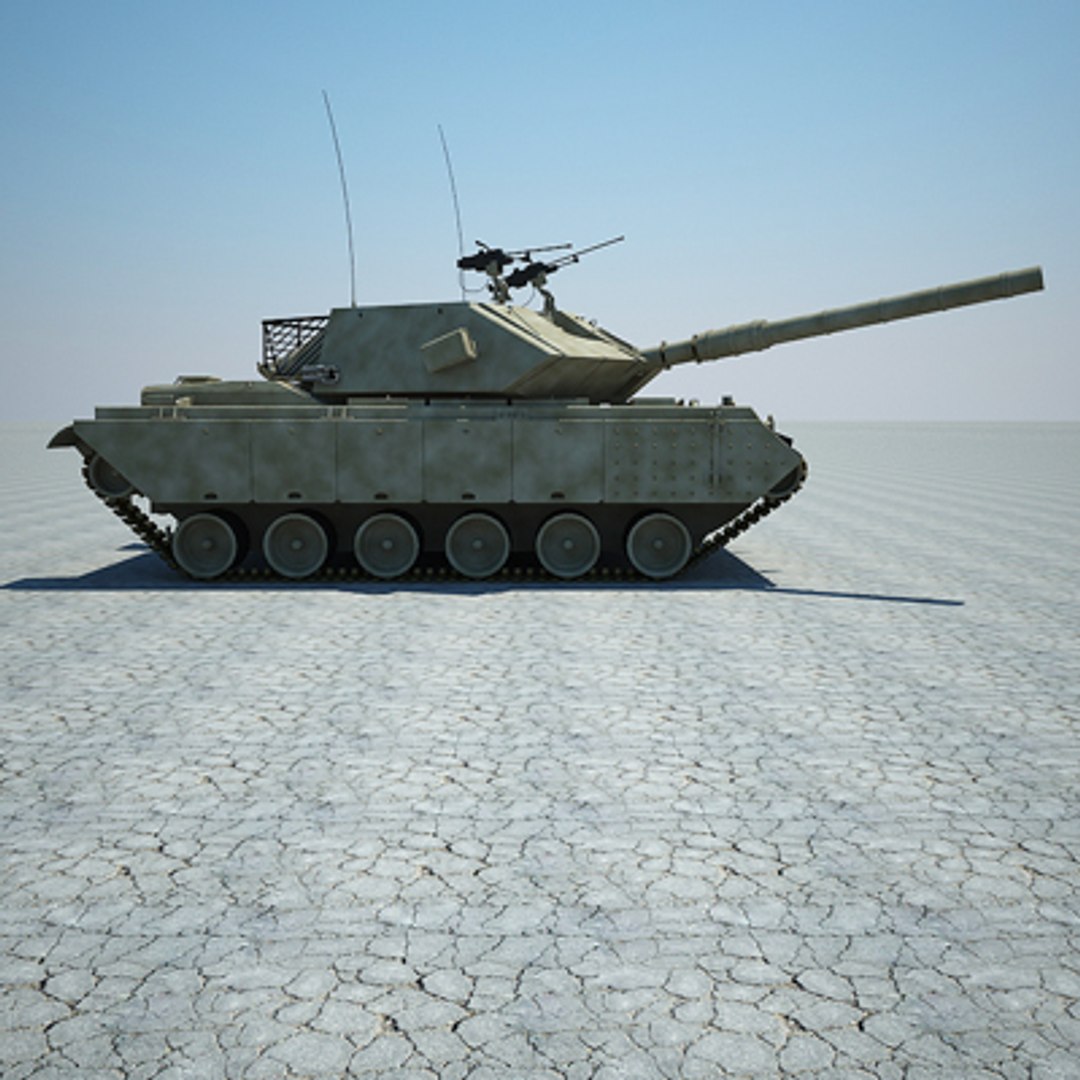 3d israel army tank magach model