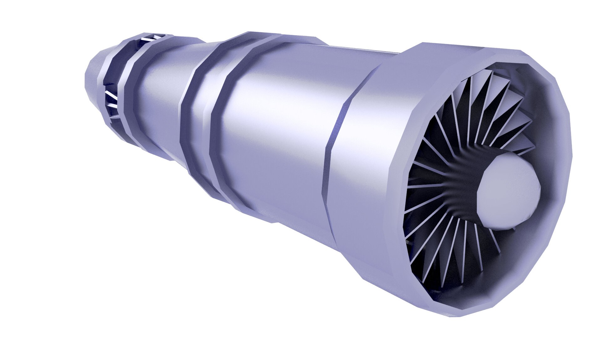 3D Model Aircraft Jet Engine Game Low Poly 1 - TurboSquid 1784821